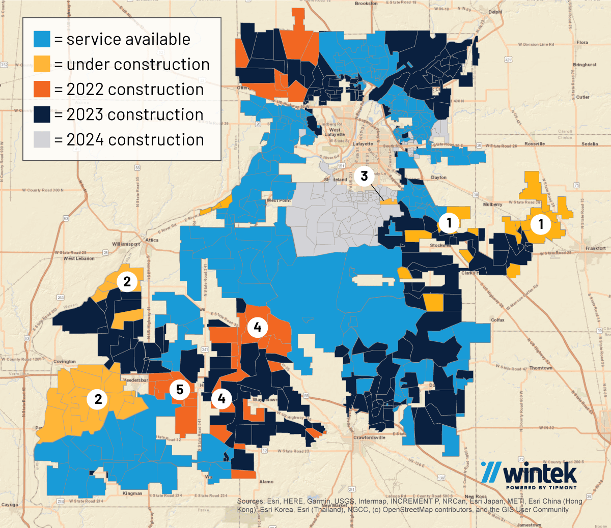 Fiber Construction Update: February 2022 - Tipmont